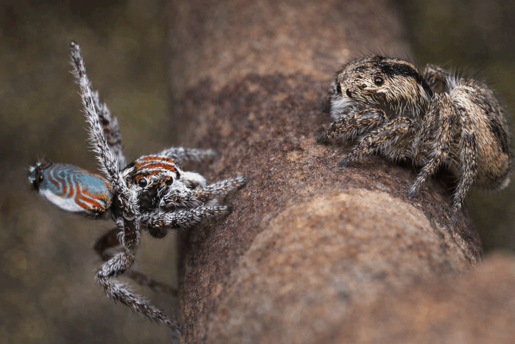 Jumping spiders' courtship behavior - why their dances decide over life ...